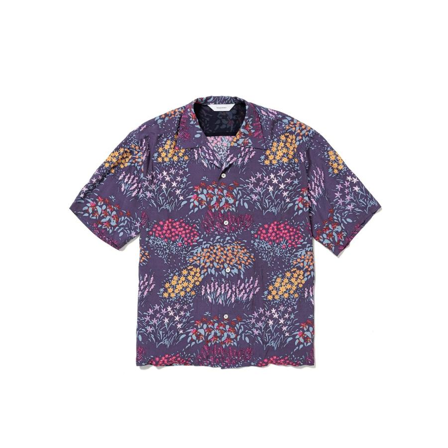【Sasquatchfabrix / サスクワッチファブリックス】OC H/S SHIRTS “FLOWERS” 25SS-SY5-003 /PURPLE/GREEN : shopooo by ...
