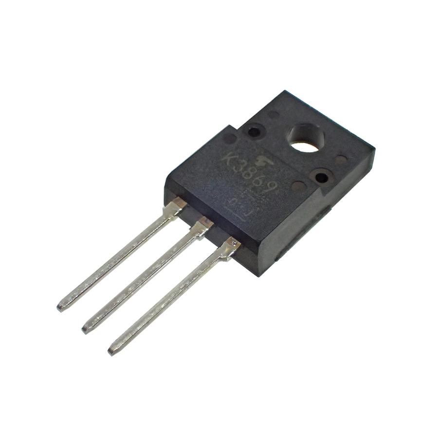 TOSHIBA 汎用品 Nチャネル MOS形 電界効果 トランジスタ パワーMOS FET 450V 10A 2SK3869(Q) (5個 ...