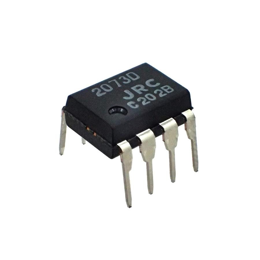 JRC Dual Low Voltage Power Amplifer 2回路 オーディオアンプ IC NJM2073D (5個セット ...