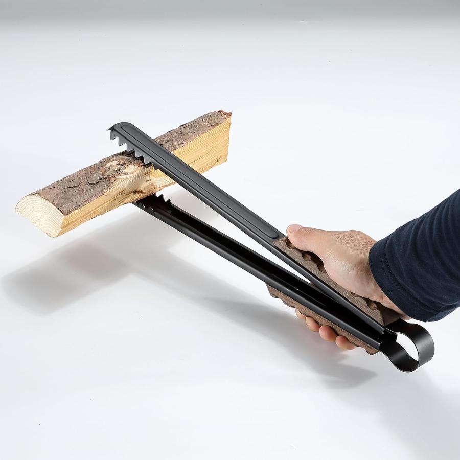 焚き火 火バサミ 薪ばさみ ステンレス 黒ギア 火鋏 BKMS-41 :1-campingmoon-691:shopooo by GMO - 通販 - Yahoo!ショッピング