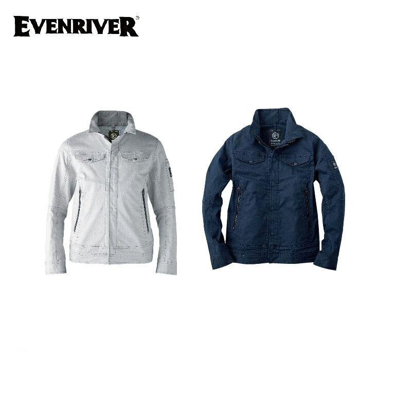EVEN RIVER イーブンリバー ERX307 エクストリームストレッチブルゾン S M L LL 3L 4L 5L 6L 7L オールシーズン対応 上下ありワークウェア 作業着 作業服 ...