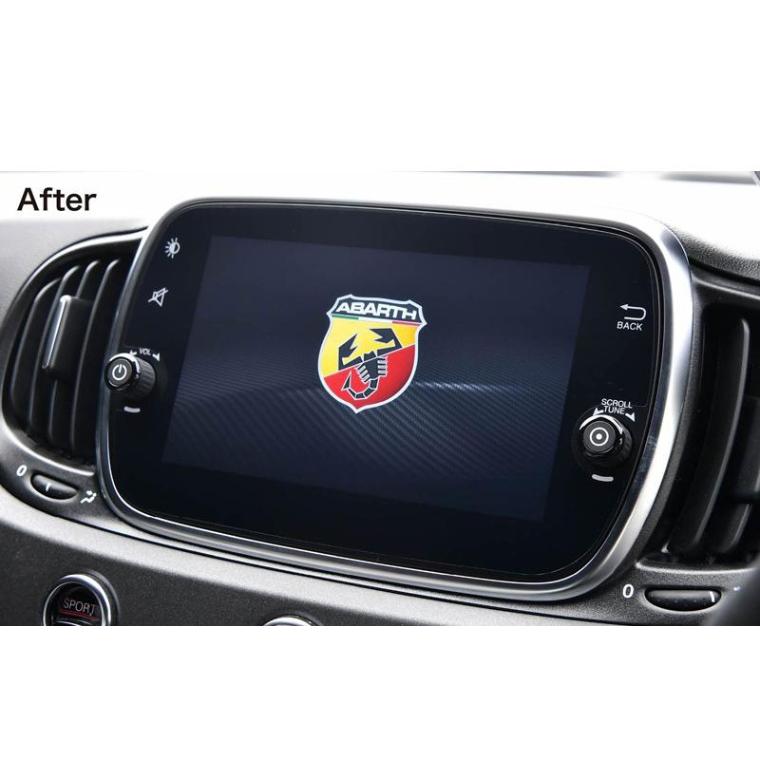 アバルト 595,695/フィアット 500 LCDスクリーンプロテクター FIAT ABARTH : shopooo by GMO - 通販 - Yahoo!ショッピング