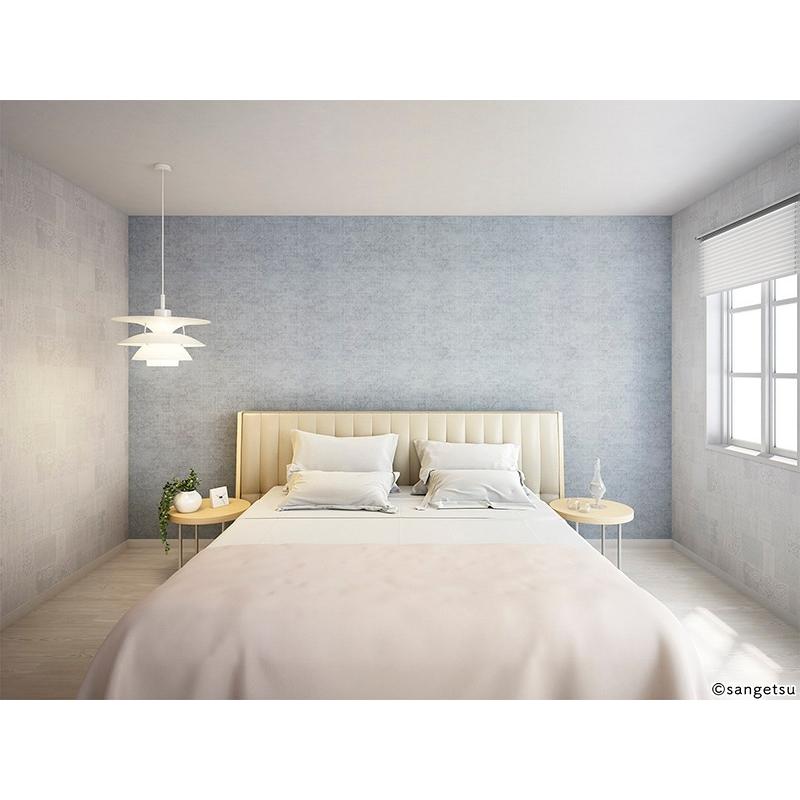 サンゲツ FE76066 process#100 パターン 【15m/30m/道具付/道具無】選択 生のり付き壁紙 FINE ファイン セット販売（購入単位：セット） : 1 ...