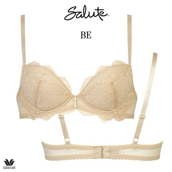 ワコール サルート 00G ブラジャー BTJ400 GHI（P-upタイプ）3/4カップ :1-junewako-1238:shopooo by GMO - 通販 - Yahoo!ショッピング