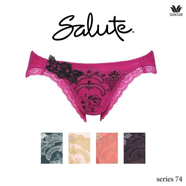 ワコール サルート 74G ショーツ PTJ774 ML ハイレッグ(ノーマルタイプ) : shopooo by GMO - 通販 - Yahoo!ショッピング