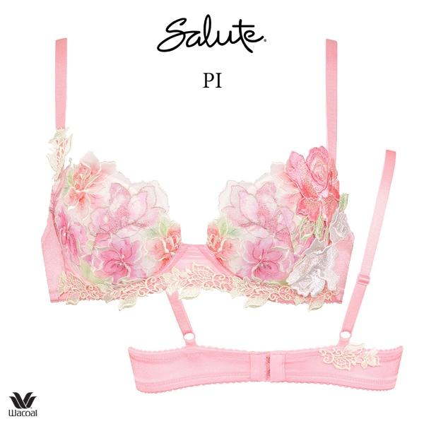 ワコール サルート 06G ブラジャー BTJ406 3/4カップワイヤー (P-upタイプ) B・Cカップ : shopooo by GMO - 通販 - Yahoo!ショッピング