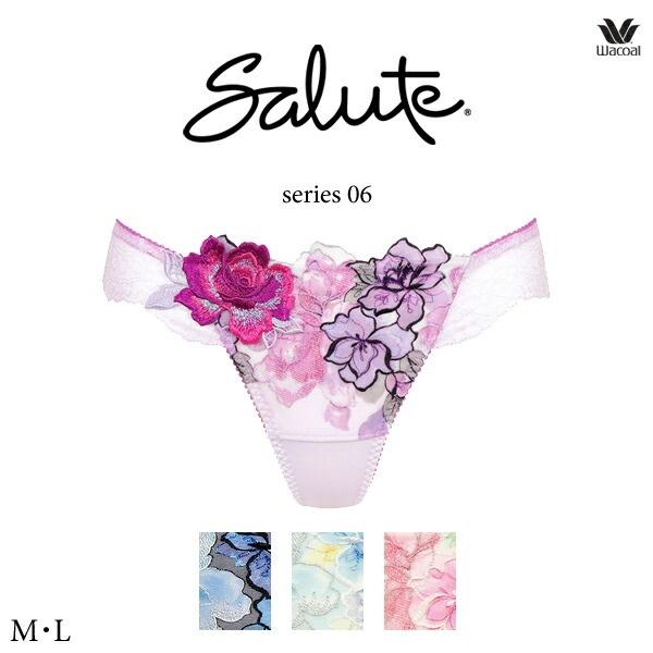 ワコール サルート 06G ショーツ PTJ406 M・L ソング（Tバック) : shopooo by GMO - 通販 - Yahoo!ショッピング