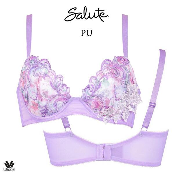 ワコール サルート 07G ブラジャー BTJ707 3/4カップワイヤー【Real Up Bra】(リアルアップブラ) DEFカップ : shopooo by GMO - 通販 ...