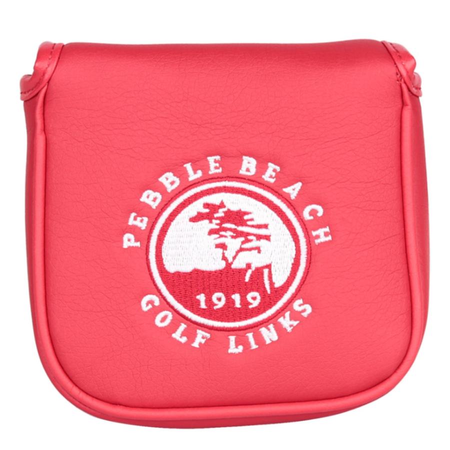 【平日即日発送】高級感 新品 PEBBLE BEACH スクエア型 パターカバー ヘッドカバー レッド マグネット開閉 : shopooo by GMO - 通販 - Yahoo!ショッピング