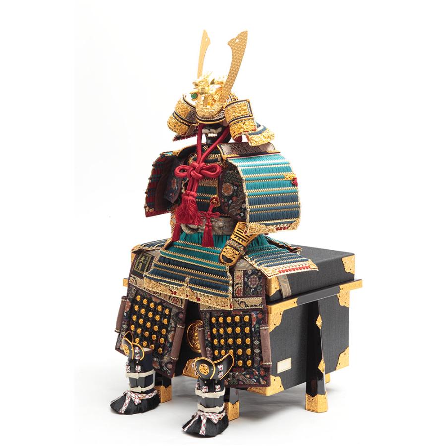 鈴木利光作 毛氈三段 鎧飾り 3GR-Y19-Z : 1-kyugetsu-3126 : shopooo by GMO - 通販 - Yahoo!ショッピング