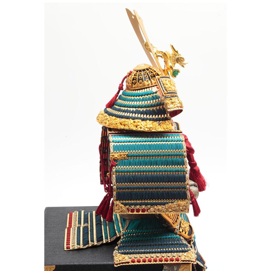 鈴木利光作 毛氈三段 鎧飾り 3GR-Y19-Z : 1-kyugetsu-3126 : shopooo by GMO - 通販 - Yahoo!ショッピング