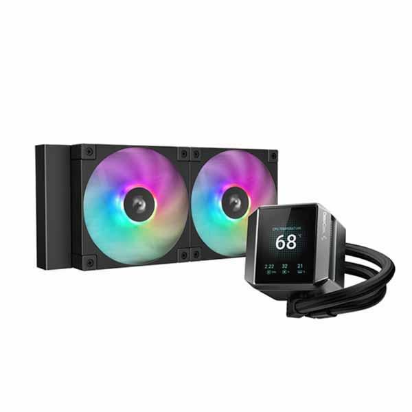 Deepcool MYSTIQUE 240 A-RGB 水冷クーラー ブラック｜R-LX550-BKADSNC-G-1 : shopooo ...
