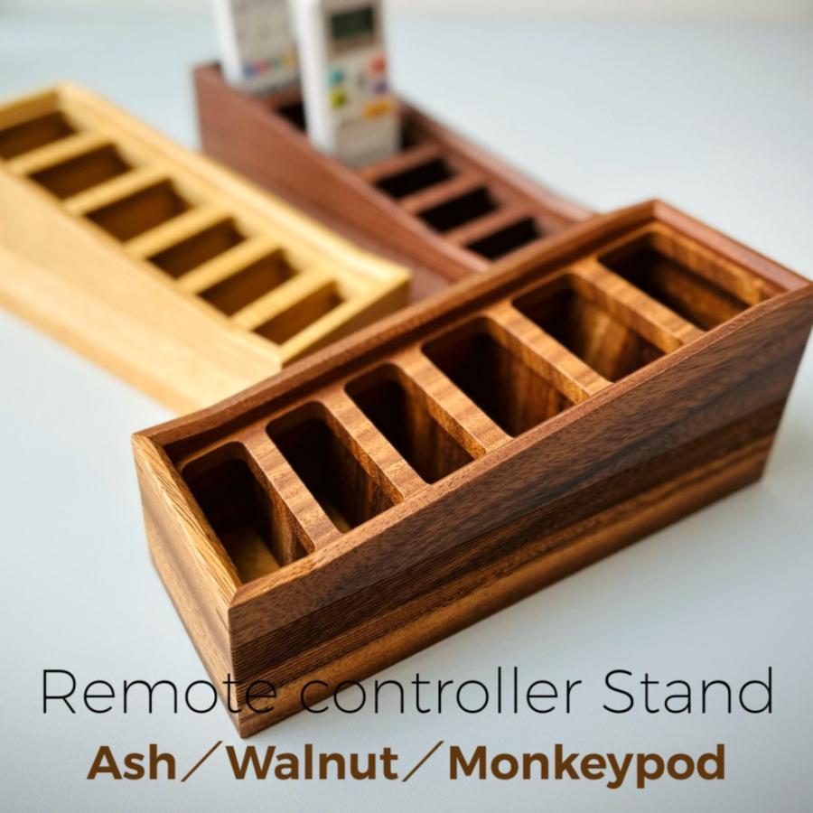 リモコンスタンド Walnut／Ash／Monkeypod : shopooo by GMO - 通販 - Yahoo!ショッピング