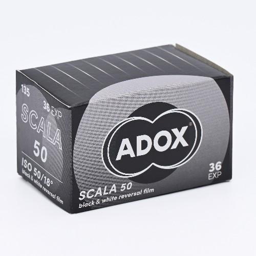 ADOX SCALA 135-36EXP Black＆White reversal Film ISO50/18° : 1 ...