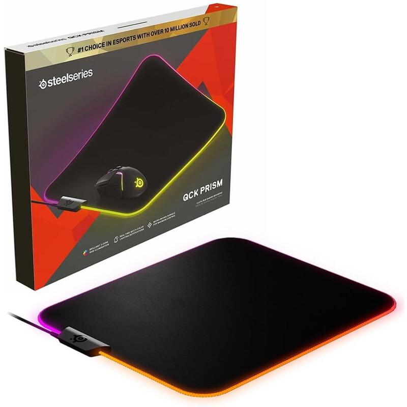 『63825』SteelSeries スティールシリーズ QcK Prism Cloth Medium ゲーミングマウスパッド :1-tokotokoneko-322:shopooo by ...