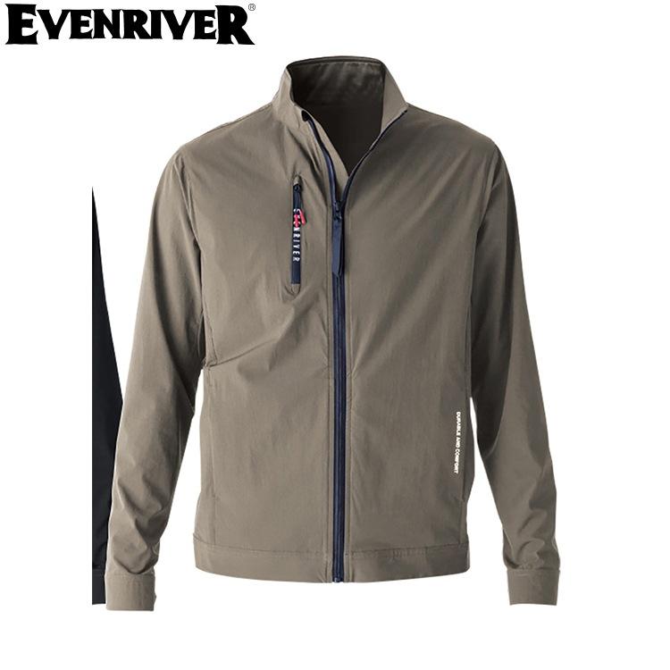 EVEN RIVER イーブンリバー GR1007 コーデュラストレッチジャケット S M L LL 3L 4L オールシーズン対応 上下ありワークウェア 作業着 作業服 セール中 ...