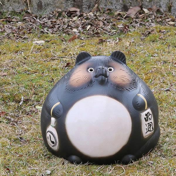 信楽焼きたぬき 大福狸 陶器タヌキ 狸 [ta-0326] : shopooo by GMO - 通販 - Yahoo!ショッピング