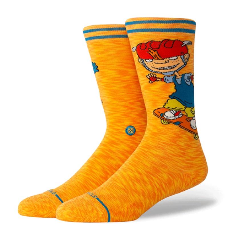 STANCE 25FA SAM AND TWISTER CREW ORANGE A545C25SAM#ORA A545C25SAM-ORA ...