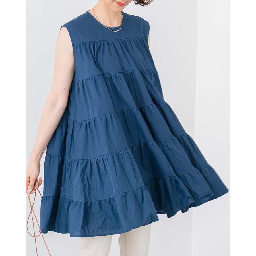 コットンギャザーティアードチュニックブラウス : 1-zelal-1145 : shopooo by GMO - 通販 - Yahoo!ショッピング