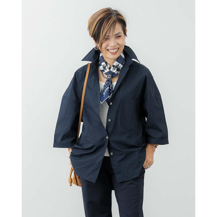 【YOKO ISHIBASHI】ワイドスリーブオーバーサイズコットンシャツ : 1-zelal-1166 : shopooo by GMO - 通販 - Yahoo!ショッピング