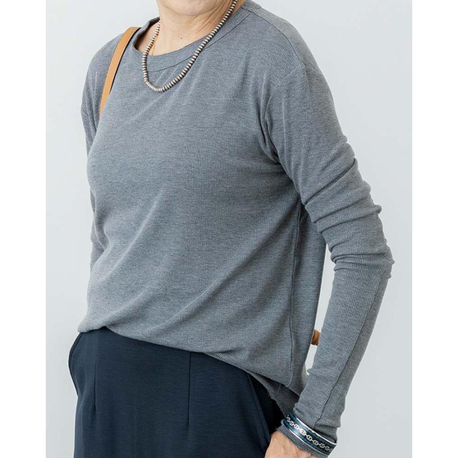 【YOKO ISHIBASHI】テレコリブラウンドヘムプルオーバー : 1-zelal-1168 : shopooo by GMO - 通販 - Yahoo!ショッピング