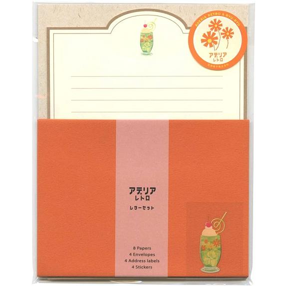 RYU-RYU アデリアレトロ レターセット ADLS-01 アリス : 4510180350087 : ロコネコ - 通販 - Yahoo!ショッピング