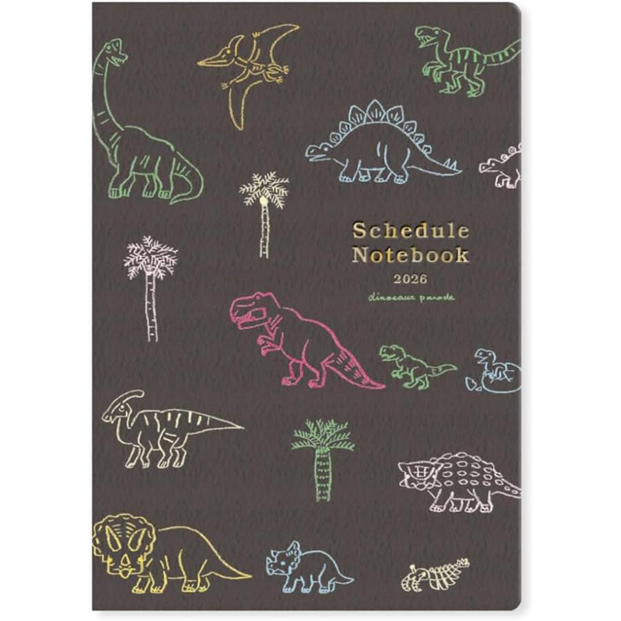 RYU-RYU 2026年 ダイアリー A5 [マンスリー] 9月始まり スケジュール帳 ダイナソー DN2606 : ロコネコ - 通販 - Yahoo!ショッピング
