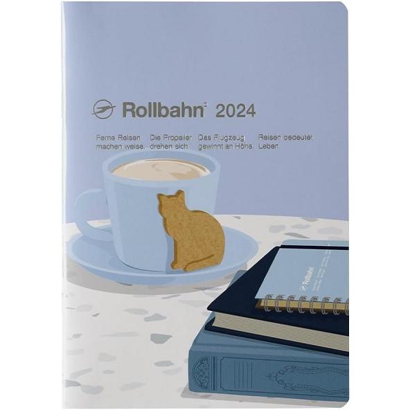 DELFONICS デルフォニックス 2024年 手帳 ロルバーン ノートダイアリー A5 (マンスリー) エカフェ A 140065-970 ...