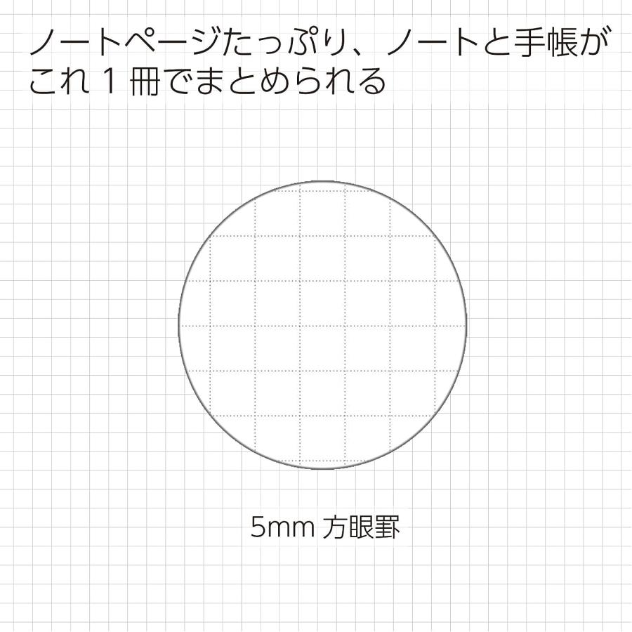 KOKUYO コクヨ 2024年 キャンパスダイアリー 手帳 A5 (マンスリー ブロック) 12月始まり ノート方眼多枚数 クラフト ニ-CCMSNS-A5-24 : ロコネコ - 通販 ...