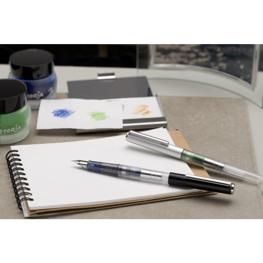 セーラー万年筆 万年筆 ハイエースネオ クリア シルバー 細字 11-0119-219 : ロコネコ - 通販 - Yahoo!ショッピング