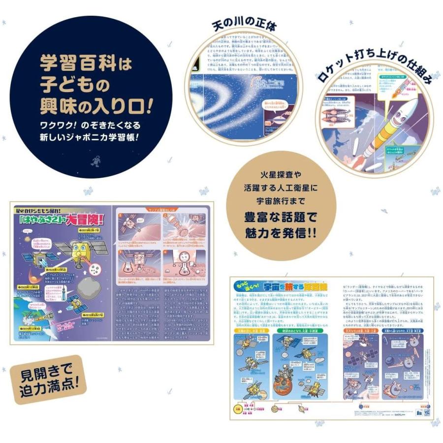 ショウワノート ジャポニカ学習帳 宇宙編 B5サイズ JXL-50-2L 漢字ドリル120字 十字リーダー入り 2冊 : p2-4901772108061 : ロコネコ - 通販 ...