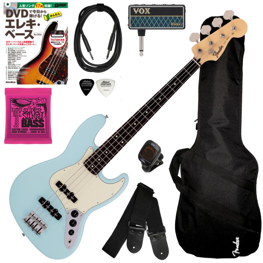 Fender 調整済で弾きやすいFender MADE IN JAPAN JUNIOR COLLECTION JAZZ BASSセット ...
