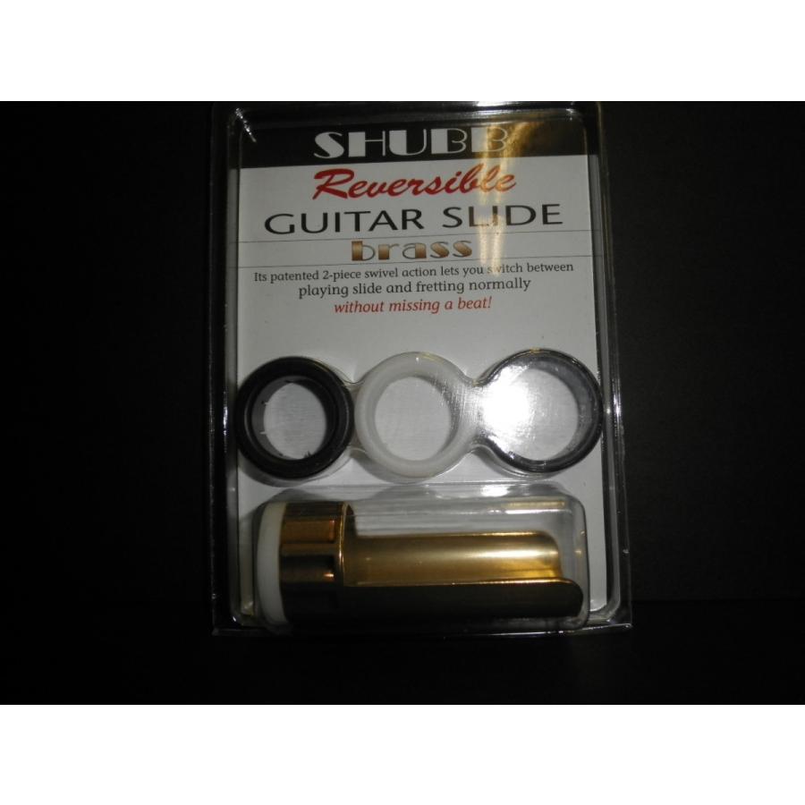 SHUBB / Reversible GUITAR SLIDE brass :SHUBBSLIDEBAR:伊藤楽器 松戸店 - 通販 ...