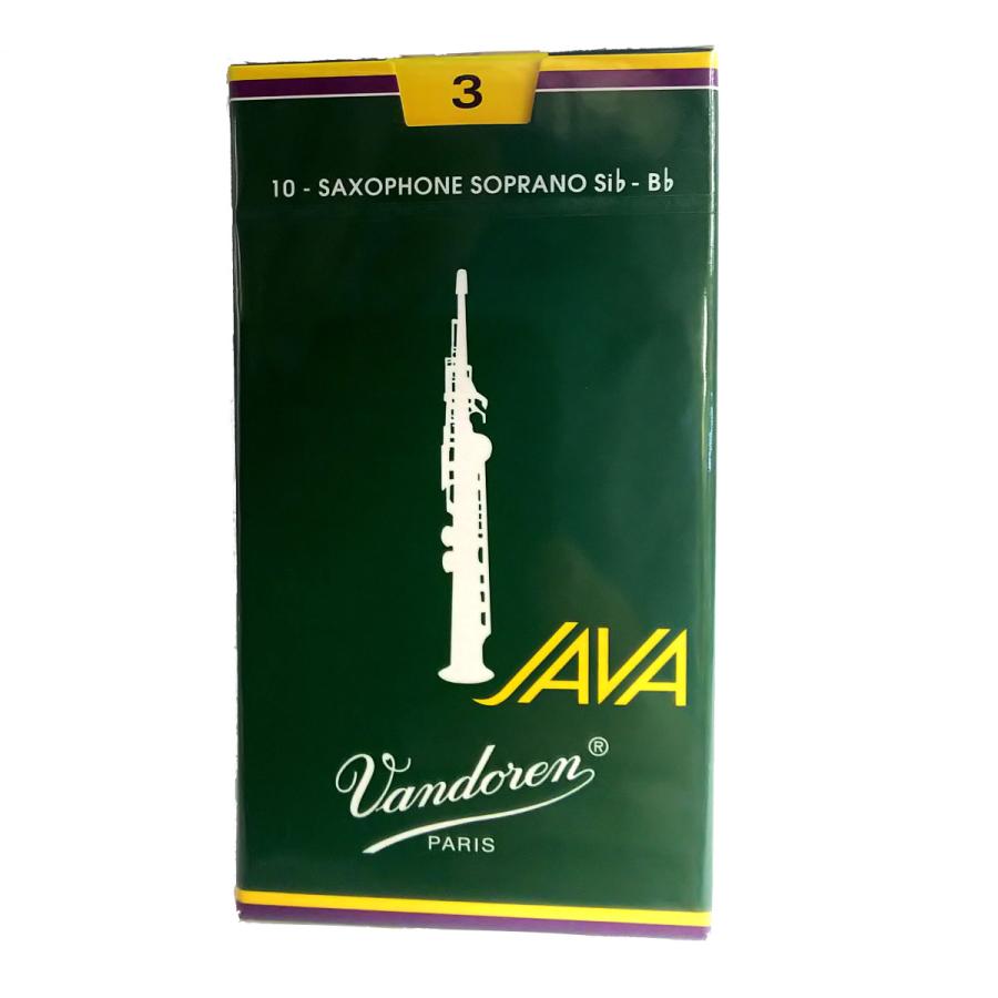 vandoren Vandoren / ソプラノサックス用リード 3 -JAVA- 10枚入り : 伊藤楽器 松戸店 - 通販 - Yahoo!ショッピング