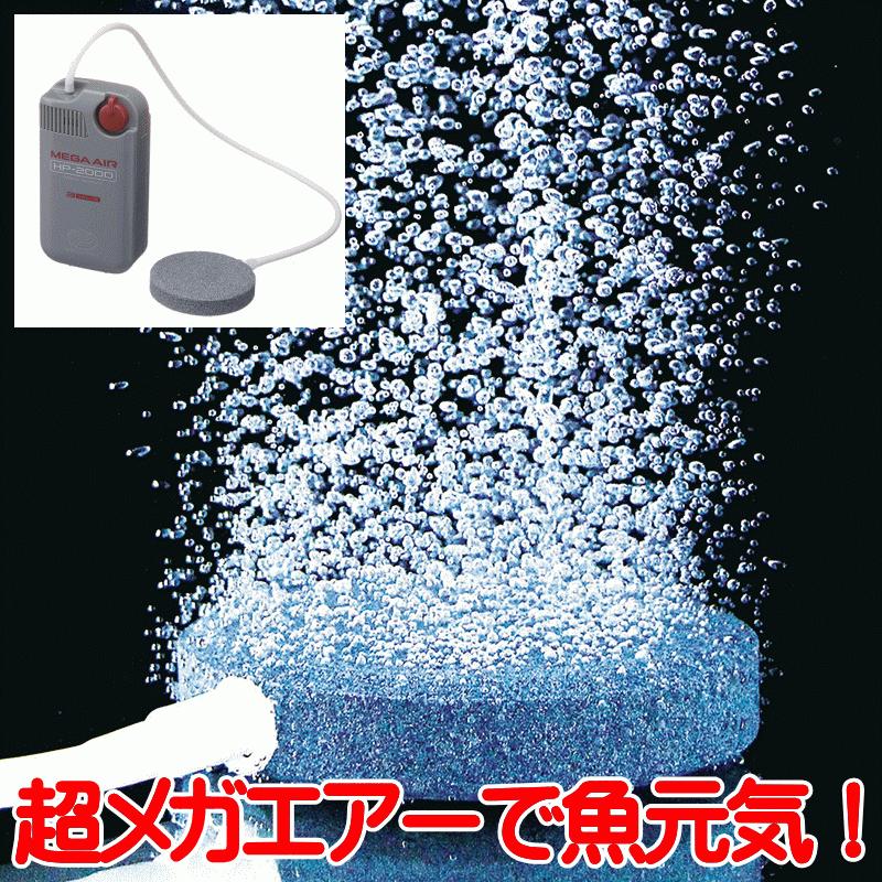 PROX プロックス メガエアーHP-2000 (MAHP2000) エアポンプ ブクブク エアー : いとう釣具店 - 通販 - Yahoo!ショッピング