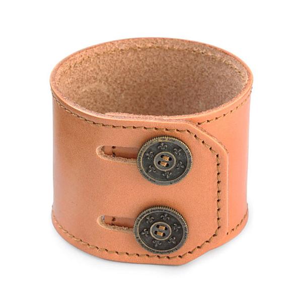 Ark silver accessories アークシルバーアクセサリーズ lily button double bracelet ...