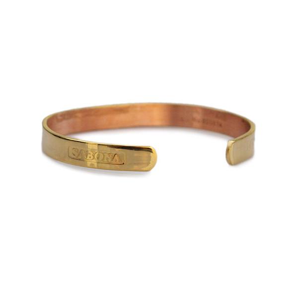 SABONA LONDON サボナ ロンドン Plain Gold Cuff Bracelet プレーン ゴールド カフ ブレスレット 正規品 ...
