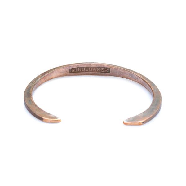 STUDEBAKER スチュードベーカーメタル METALS HAWK CUFF ( COPPER / WORK PATINA ) ブレスレット バングル 銅 : アクセサリー its 12 ...