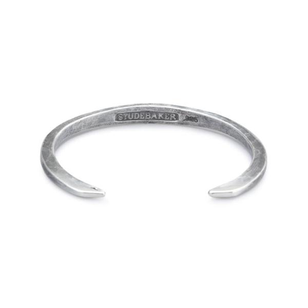 STUDEBAKER スチュードベーカーメタル STUDEBAKER METALS HAWK CUFF ( STERLING SILVER / WORK PATINA ) ブレスレット ...