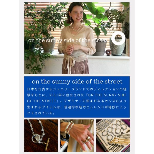 on the sunny side of street ON THE SUNNY SIDE OF STREET オン ザ サニー サイド オブ ストリート 8mm Triple Earcuff ...