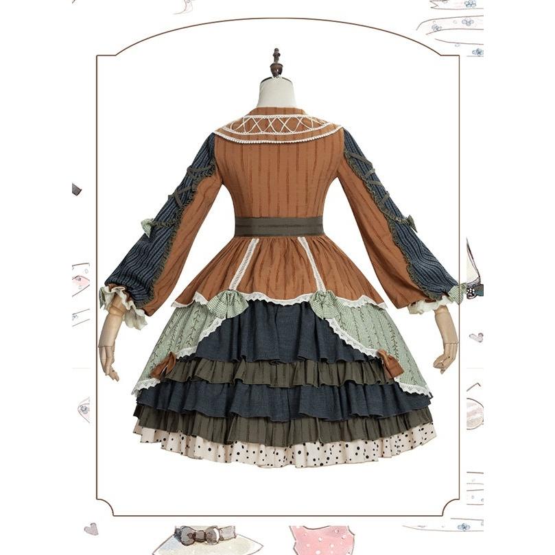 ワンピース レディース ロリータ Aライン ファッション クラシカル