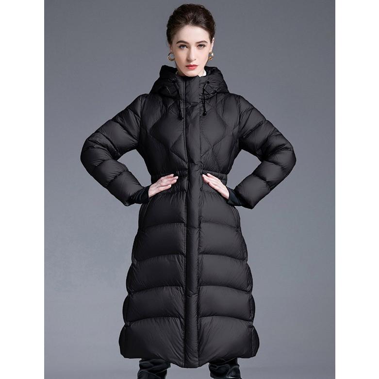 ダウンコート レディース フード付き 90%ダウン 真冬でもおしゃれに ミモレ丈 黒 ピンク 柔らかい 暖かい 軽量 大きいサイズ ダウンジャケット 無地 シンプル レディ アウター ダウンロングコート 可愛い dr147t2t2l9 ダウンコート レディース フード付き 90%ダウン 真冬でもおしゃれに