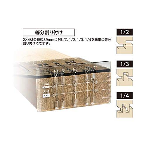 シンワ測定(Shinwa Sokutei) 2×4 止型定規 クリア ツーバイフォー 62115 : Ima’store - 通販 - Yahoo!ショッピング