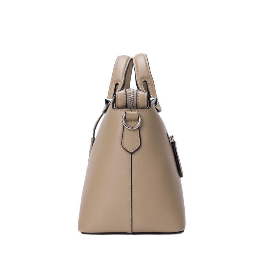 IUHA 本革 スタッズ ショルダースラップ ハンドバッグ ショルダーバッグ 2way レディース ミニボストン : trendicon ...