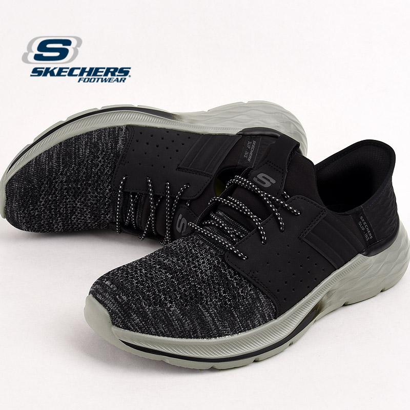 スケッチャーズ skechers スニーカー メンズ ランニング シューズ 靴 スポーツ 運動 GARNER - NEWICK 210803 BLK 黒 : 210803 : アイビー ...