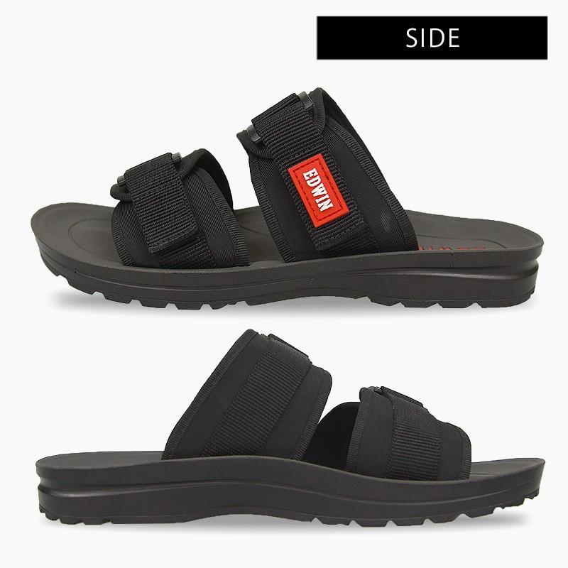 EDWIN エドウィン メンズ サンダル カジュアル シューズ 靴 スポーツ サンダル EW5102 黒 紺 銀 :ew5102:アイビーCASUAL - 通販 - Yahoo!ショッピング