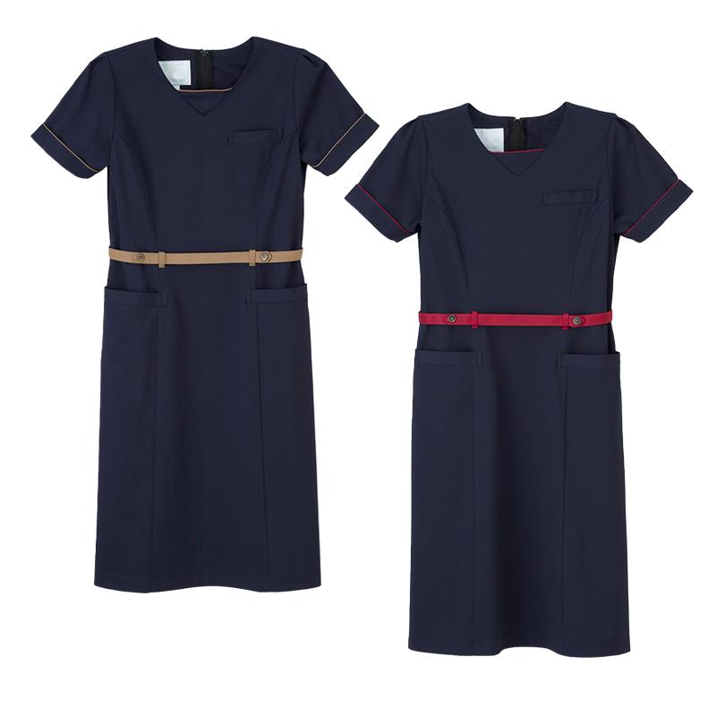 ナガイレーベン 白衣 ワンピース LH-6317 ワンピース NAGAI LEBEN S M L LL EL : 11lh6317 : イワキユニフォーム - 通販 - Yahoo!ショッピング