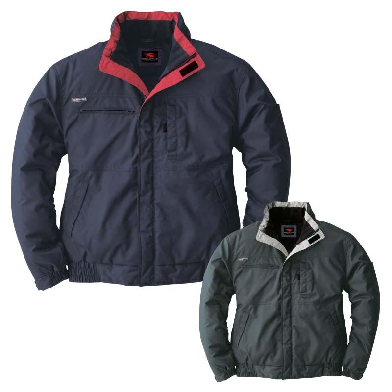 防寒着 防寒 ブルゾン 秋冬 作業着 作業服 フード付き メンズ 桑和 SOWA 3403 中綿 撥水 大きいサイズ 4L 屋外 : 123403-17 : イワキユニフォーム - 通販 ...