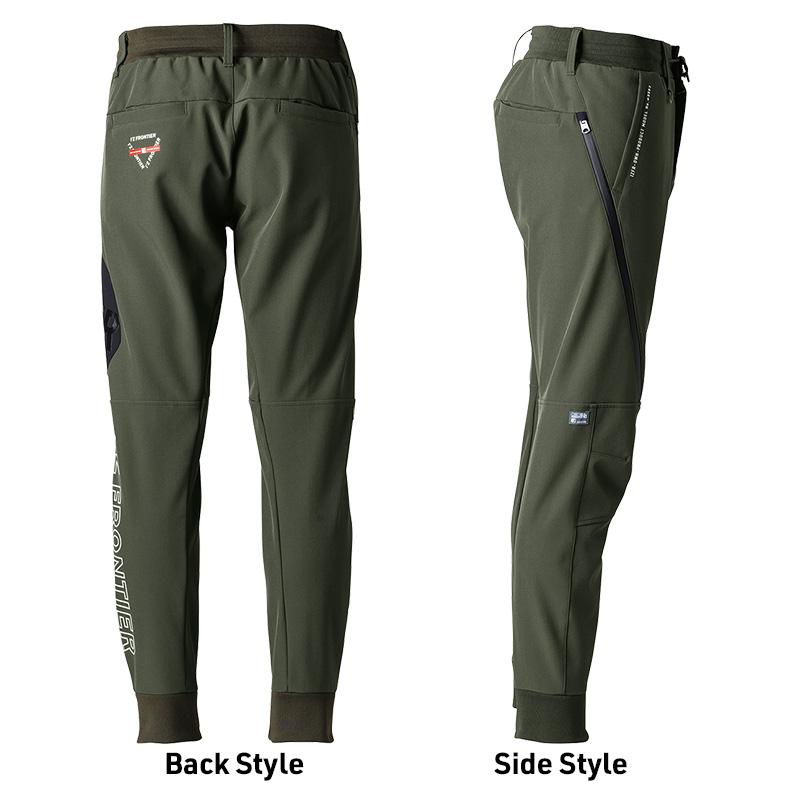 I'Z FRONTIER アイズフロンティア 2023年 秋冬 防風 A.D. ジョガーパンツ 秋冬シーズン メンズ 作業着 作業服 ワーク ...