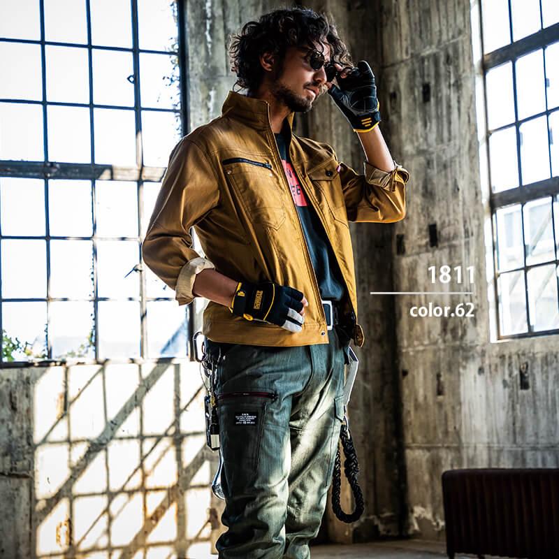 バートル ジャケット ストレッチ クレイジーストレッチ 制電 形態安定 春夏 夏 1811 BURTLE : イワキユニフォーム - 通販 - Yahoo!ショッピング